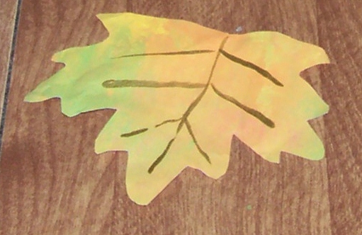Paper Leaves For Autumn Decorating - Outnumbered 3 to 1