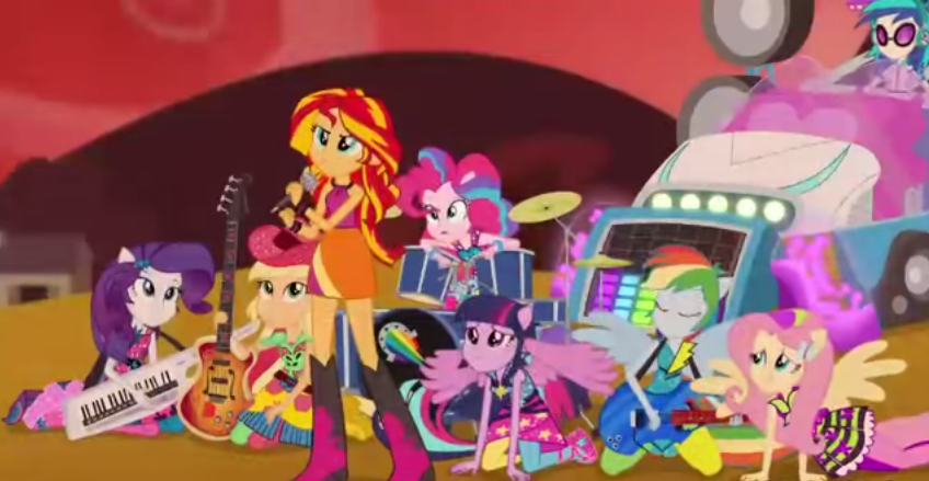Equestria Daily - MLP Stuff!: Sunset Shimmer Singing - Multilingual ...