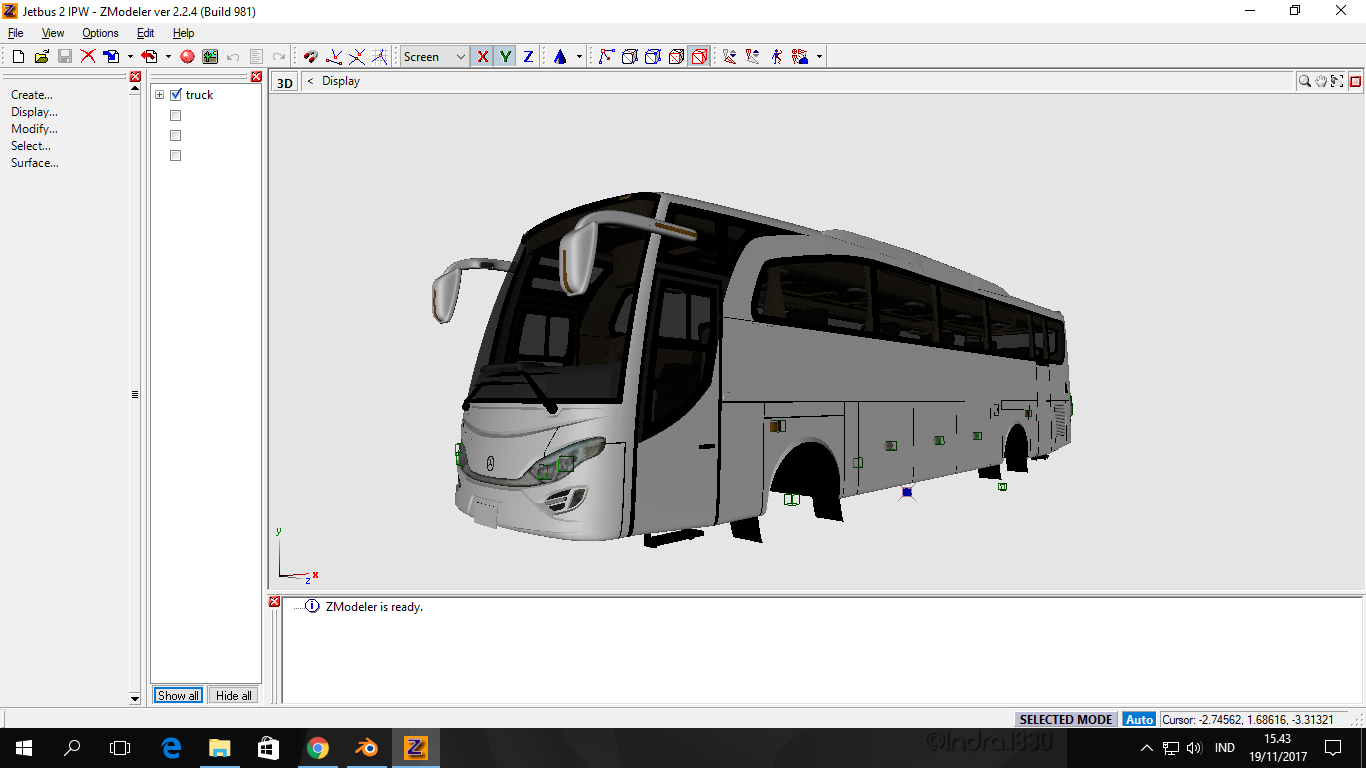 Free 3D Model Jetbus 2 HD