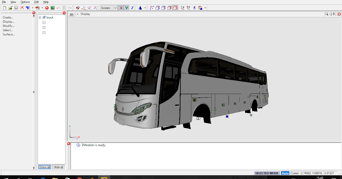 Free 3D Model Jetbus 2 HD