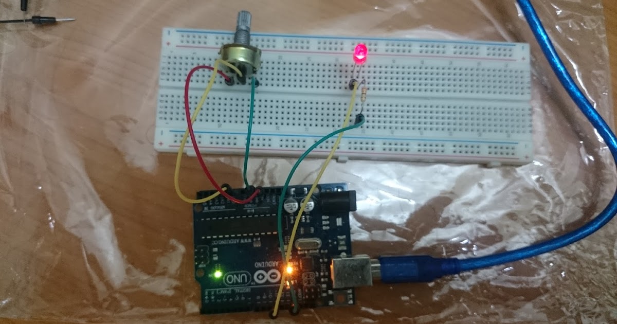 On My Way - The past to the future: 【Arduino Lesson 3】可調光的LED