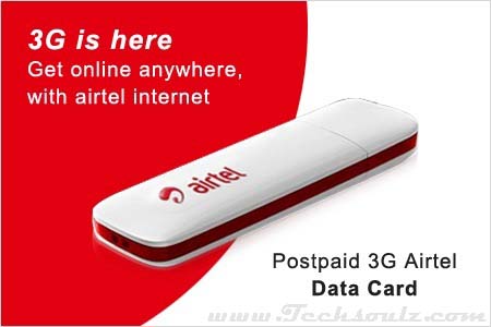How to Use Airtel 3G USB Modem Data Card for Mobile Broadband ~ TechSoulz