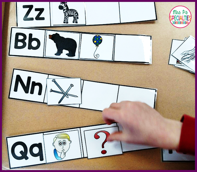 10 Hands On Tasks To Learn The Alphabet · Mrs. P's Specialties