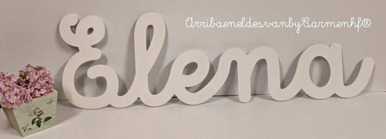 3 Oct : decorando con nombres...