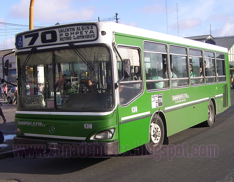 Colectibus - Zona de Buses: LINEA 70
