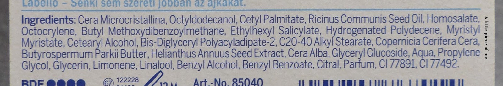 A little piece of me: agosto 2017