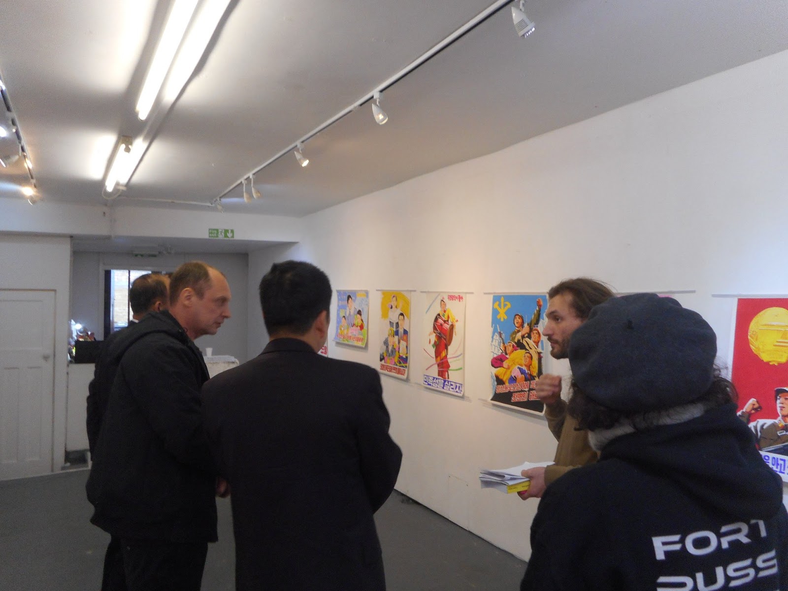 UK KFA hold 2nd DPRK Revolutionary Poster Exhibition 27th and 28th of ...