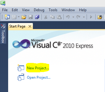 C# - 'Hello World' Console Application program. | Automation Home