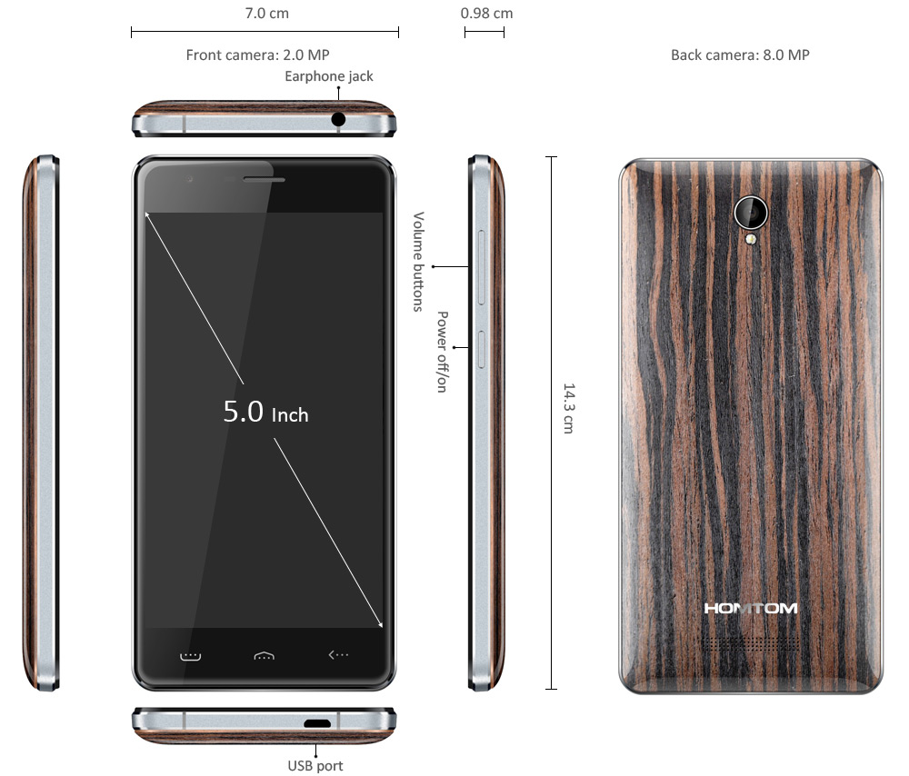 SmartiesTech ST: HomTom HT5 - Android 5.1 v podání čínských značek aneb ...