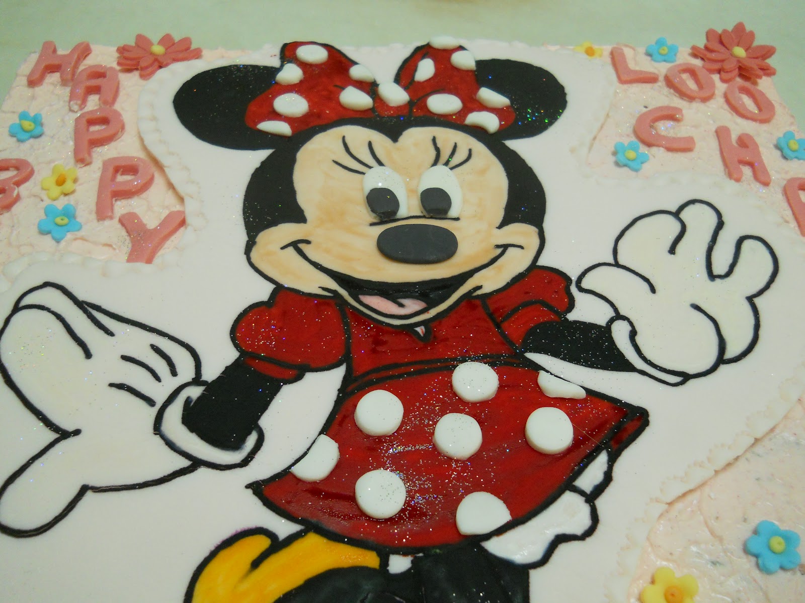 THE BEST CAKES IN TOWN: MINNIE BIRTHDAY CAKE