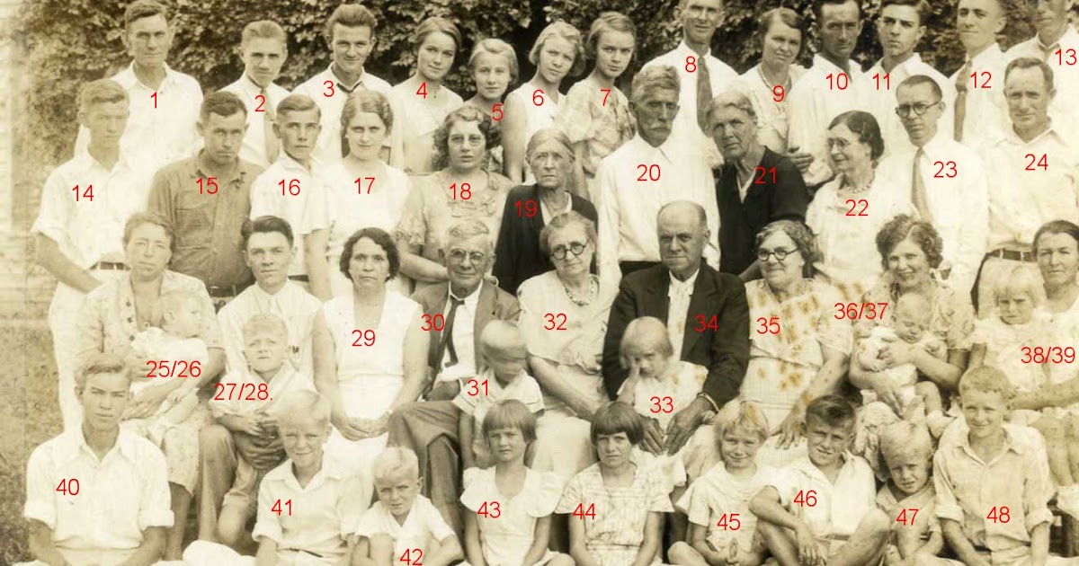 Ohio County, Kentucky History: Leach Family Reunion - 1936 - NEW ...