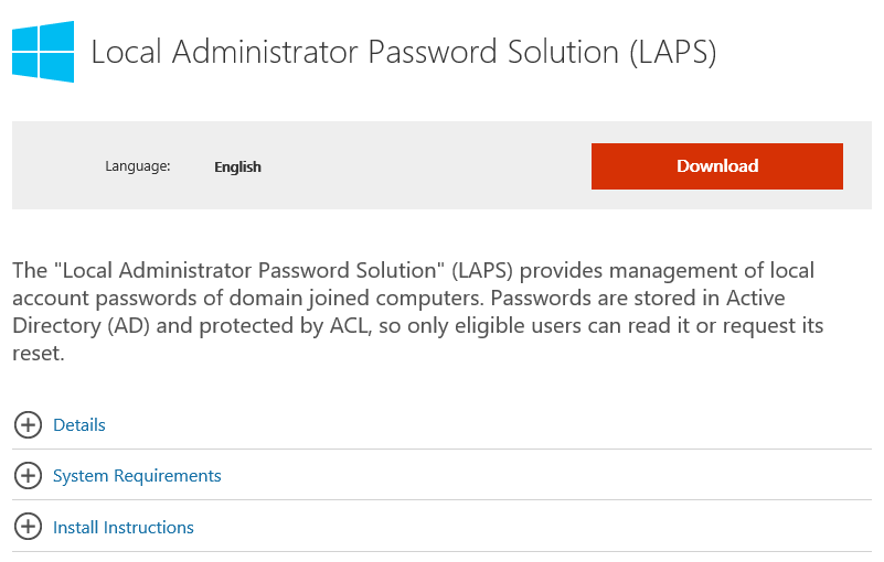 There's a script for that: How to Microsoft LAPS Local Administrator ...