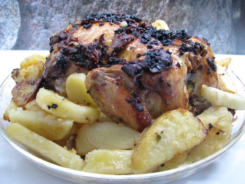 Puolialaston kokki: FANTASTINEN PAISTETTU KANA (Jamie Oliverin ohjeella)