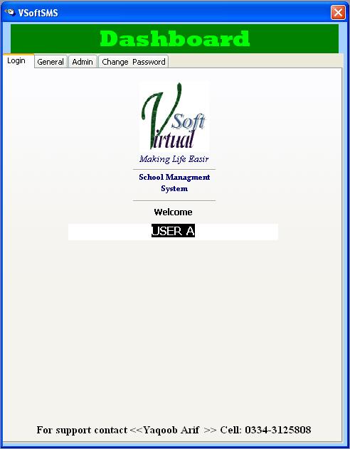 Vsoft SMS (School management System)