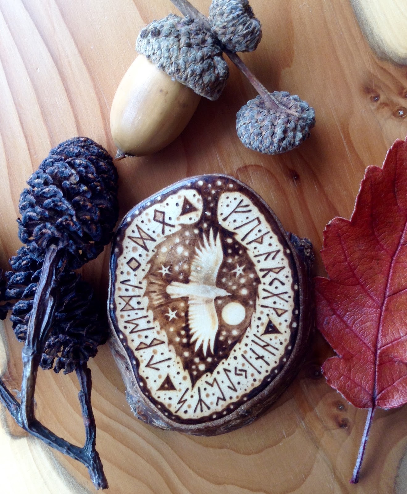 ENCHANTED-ART - Pyrography and Illustration: 2017