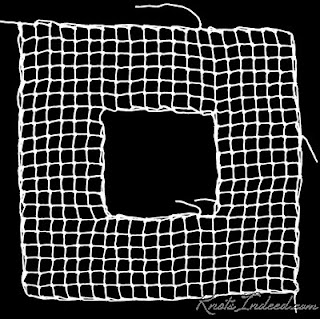 Knots Indeed: A Square Square-Mesh Frame with an Even Number of Squares