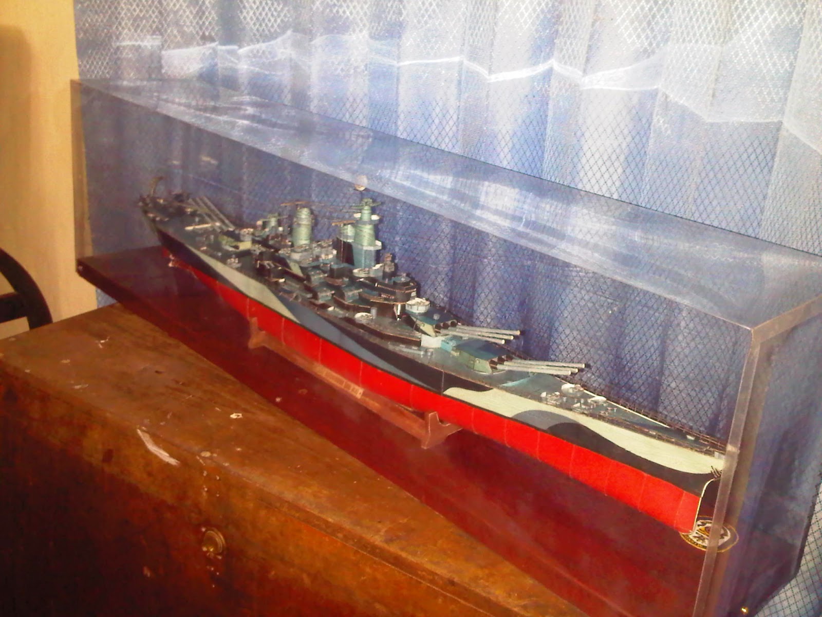 Papermodel Kapal Perang & Lain2: Papercraft USS Missouri