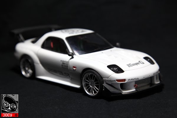 SCALE MOTORING: RE Amemiya FD3S RX-7 - Completed