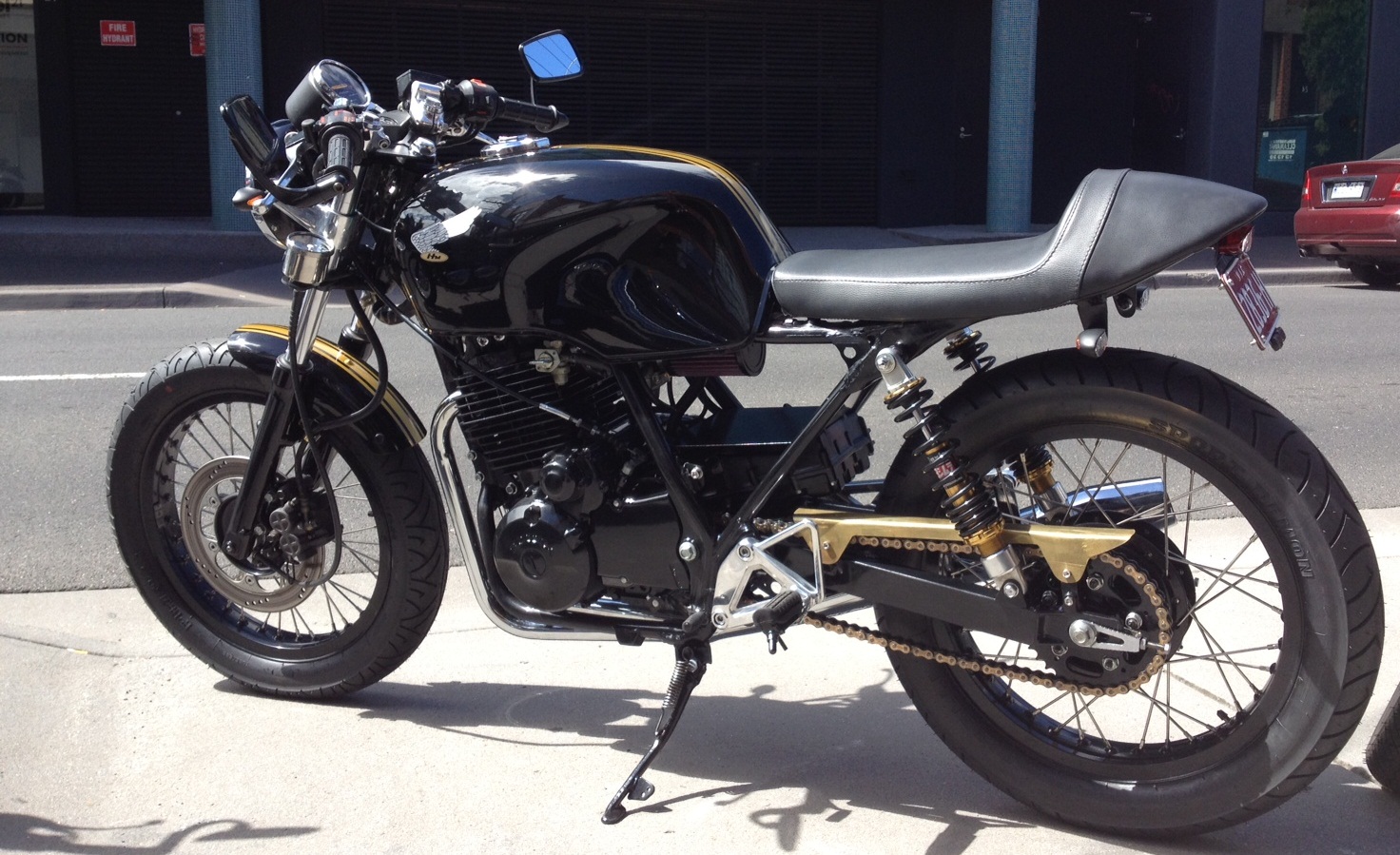 Restored Motorcycle Style: D-Day for Frankenbike