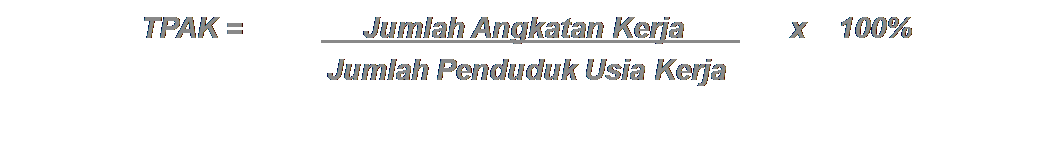 polos: cara menghitung Tingkat Partisipasi Angkatan Kerja (TPAK)