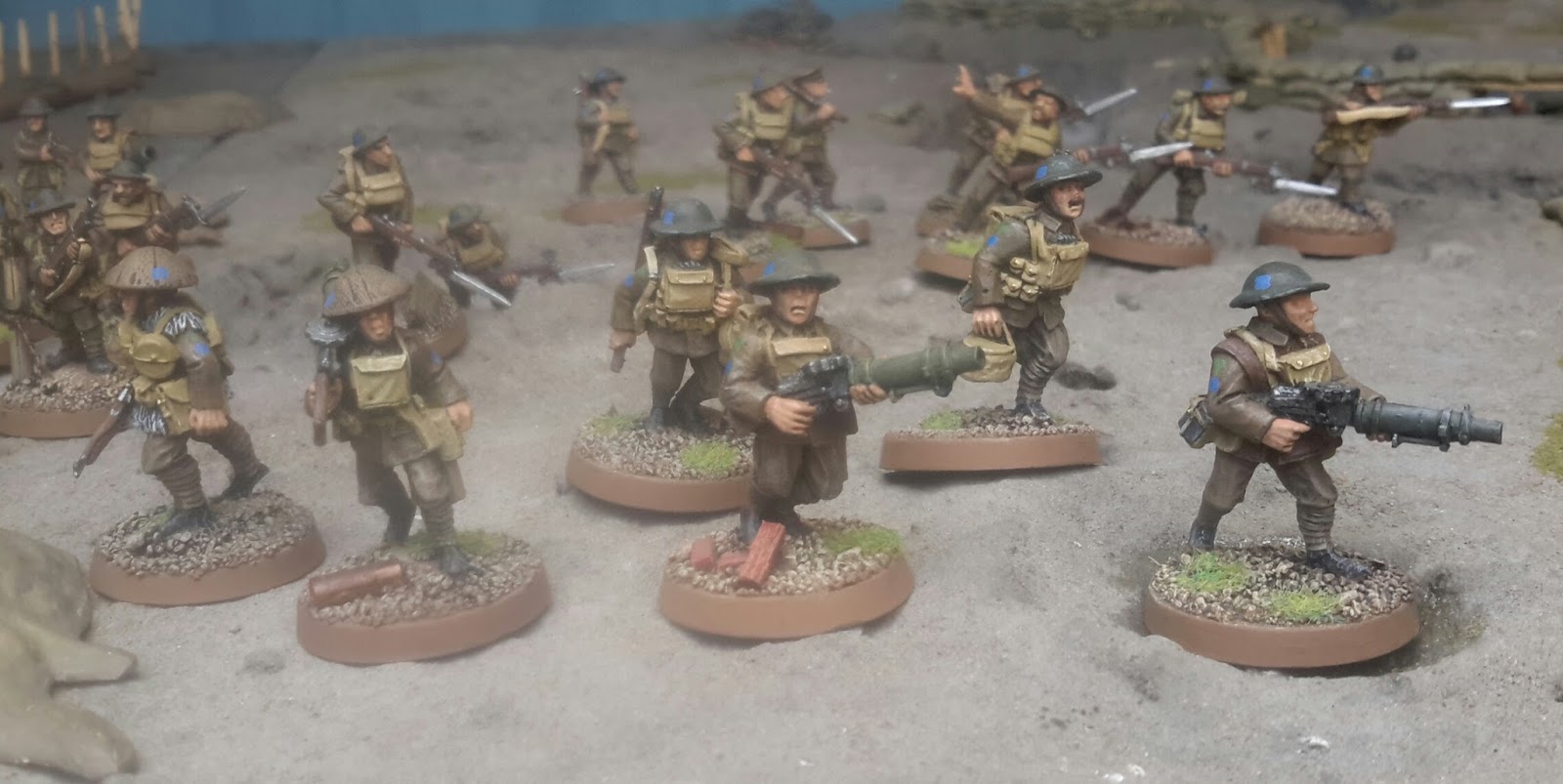 HX Wargames Collector: 2nd Bn. Duke of Wellington's Regt. 28mm WW1 ...