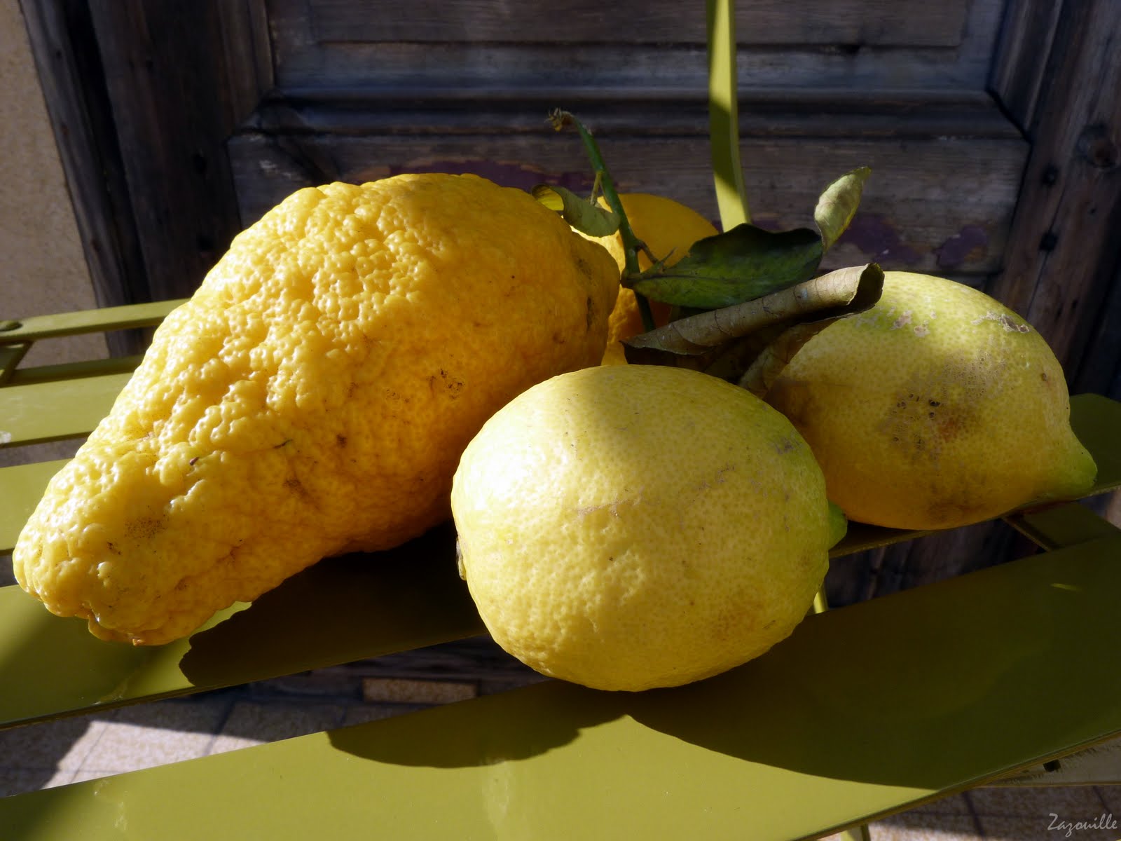 Zazouille et cie...: Du lemon curd... avec un zeste de cédrat...