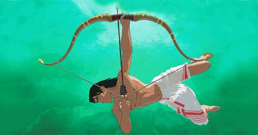 Supreme Archer Arjuna: ARJUNA KNEW ALL 5 TECHNIQUE OF ARCHERY