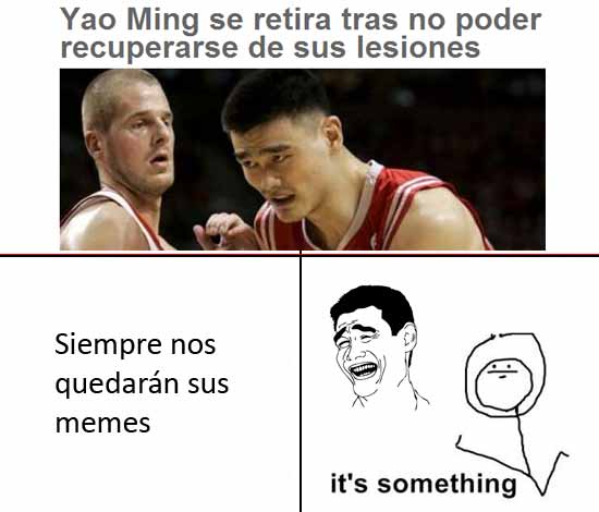 lluvia de memes : yao ming eterno