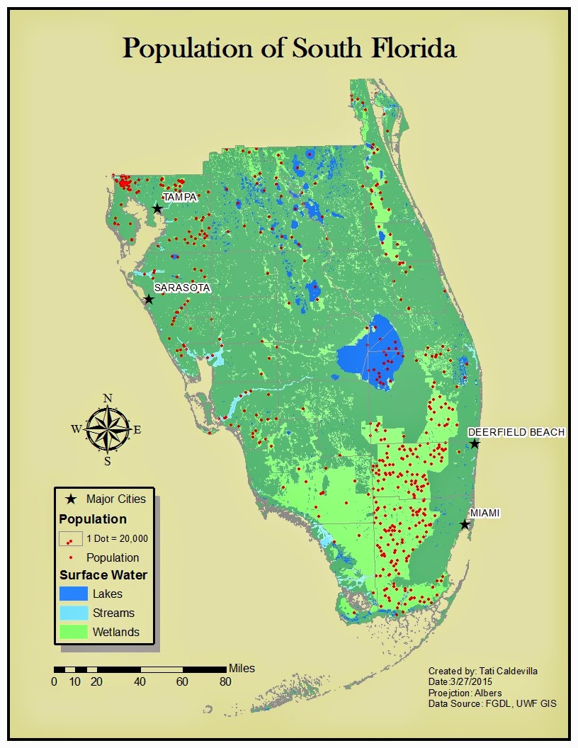 My GIS Journey: Module 10: Dot Density Mapping