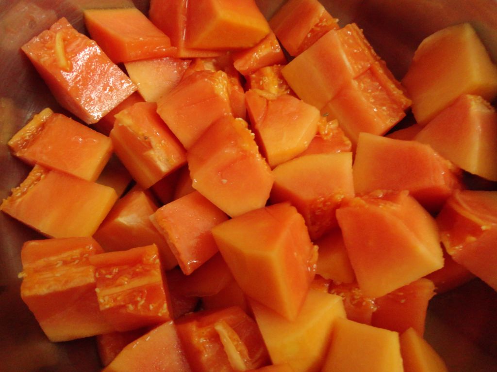 Cultures' Chord by Hindustanka: Indian ginger, chilly and papaya - what ...