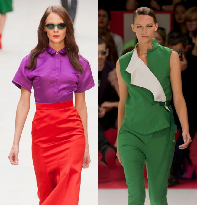 Moda y Ropa de Mujer: Ropa de colores moda de Londres Primavera -verano ...