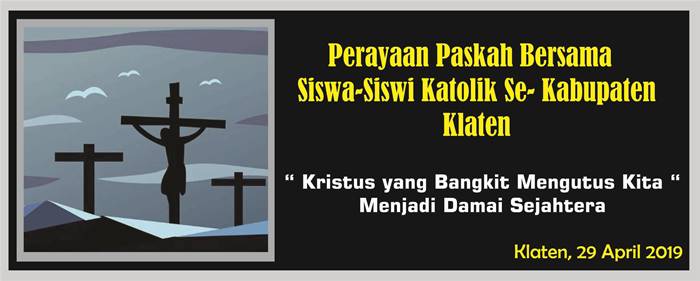 Contoh Banner ( Baliho ) Paskah Terbaru 2019 sebagai inspirasi ...