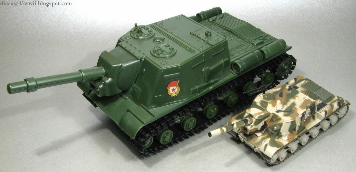 Military scale models: ISU-152. Derons