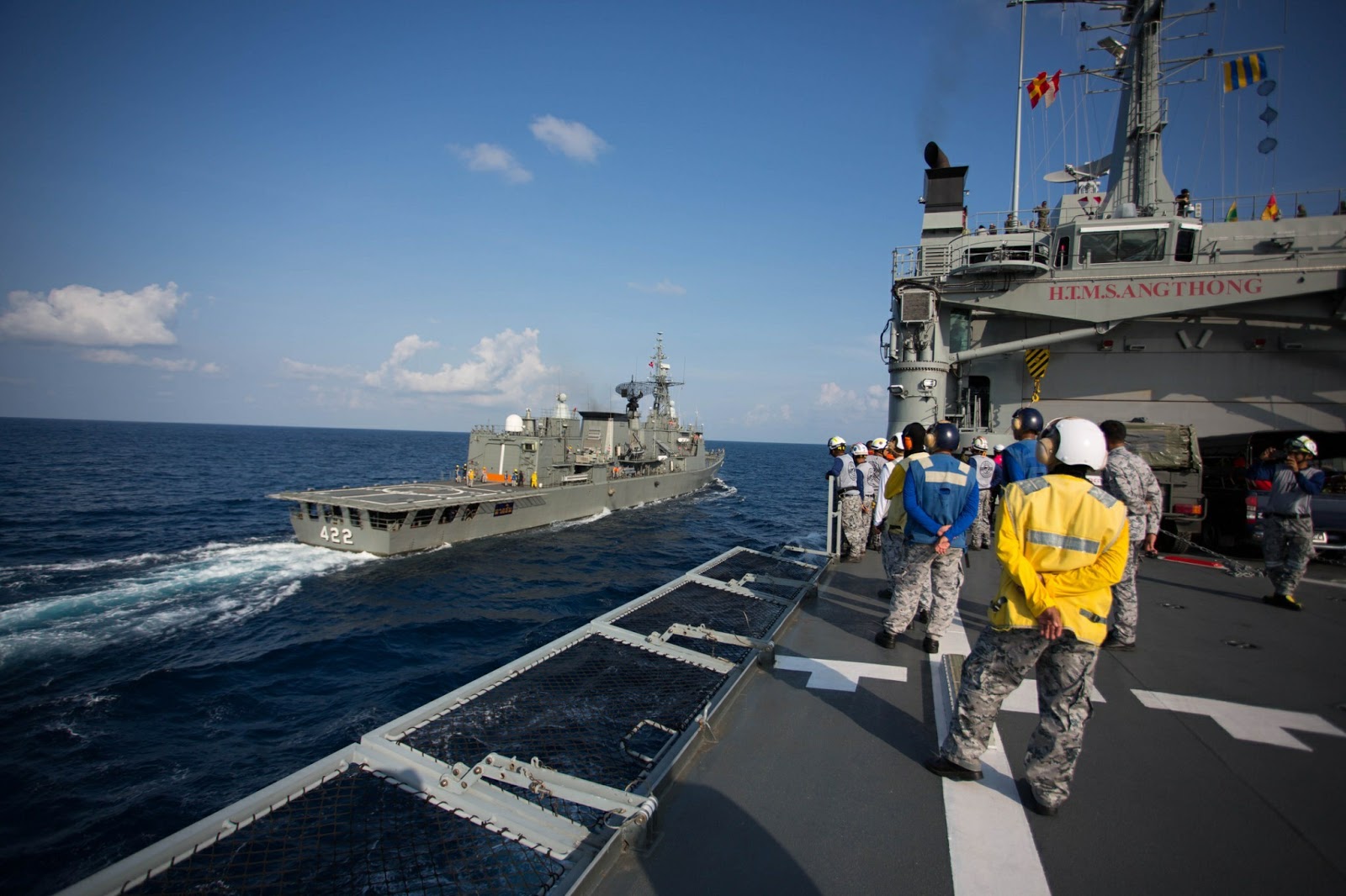 THAIDEFENSE-NEWS: ประมวลภาพ เรือฟริเกตชุดเรือหลวงนเรศวร