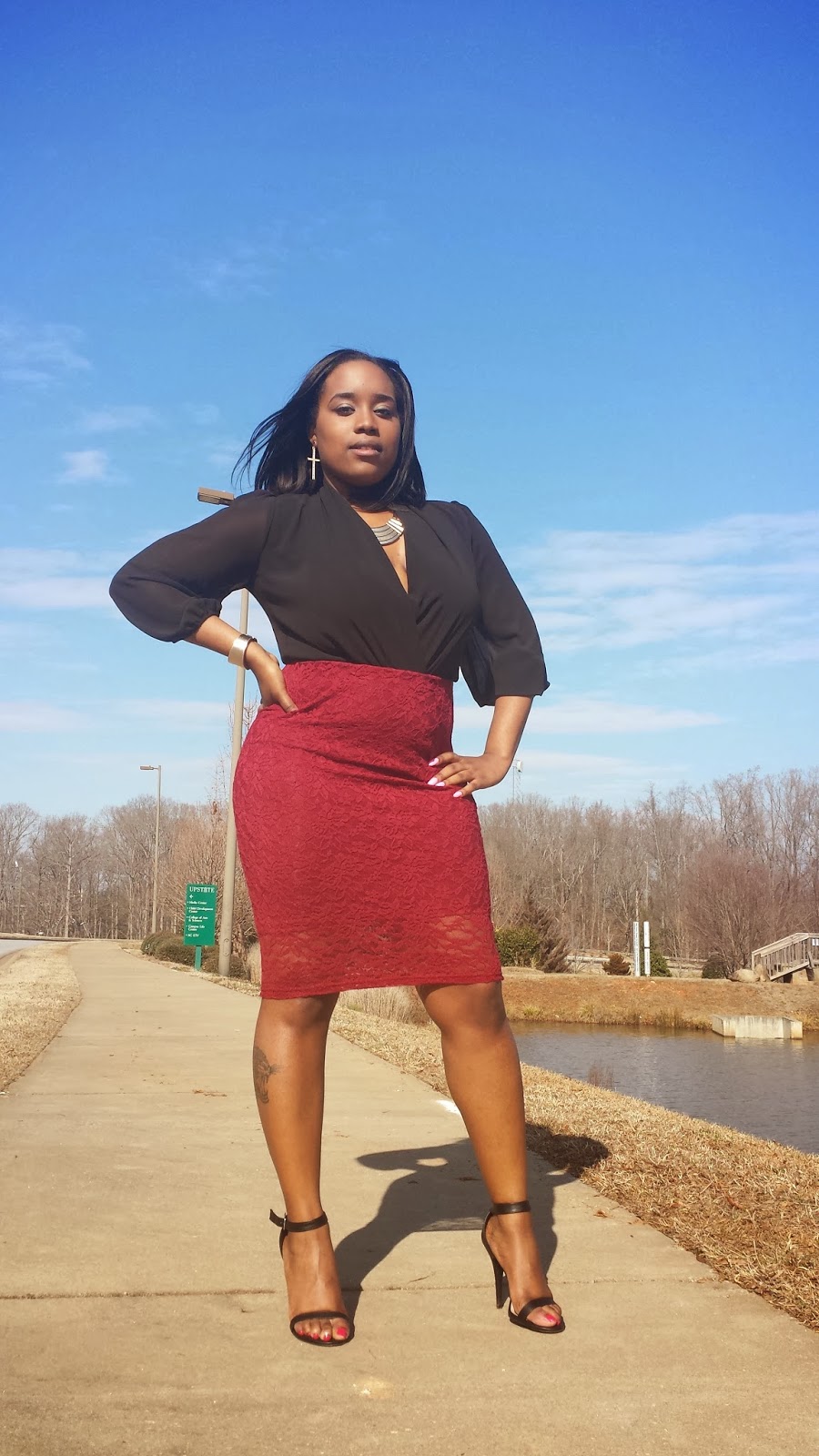 Valentine's Look Book - Glam Bombshell