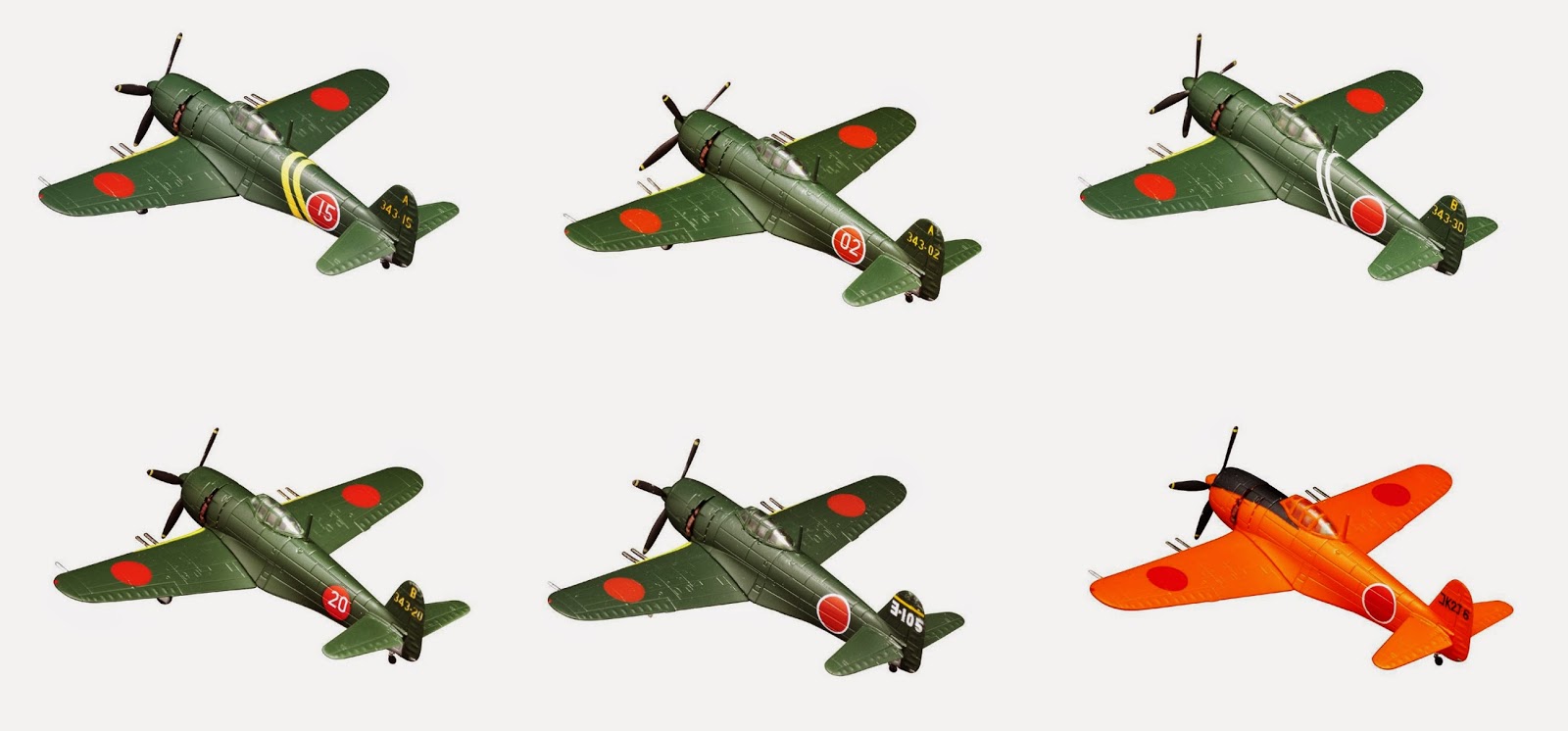 Kampfgruppe 1/144: 1/144 Wing Kit Collection "Versus Series 1" - F-Toys