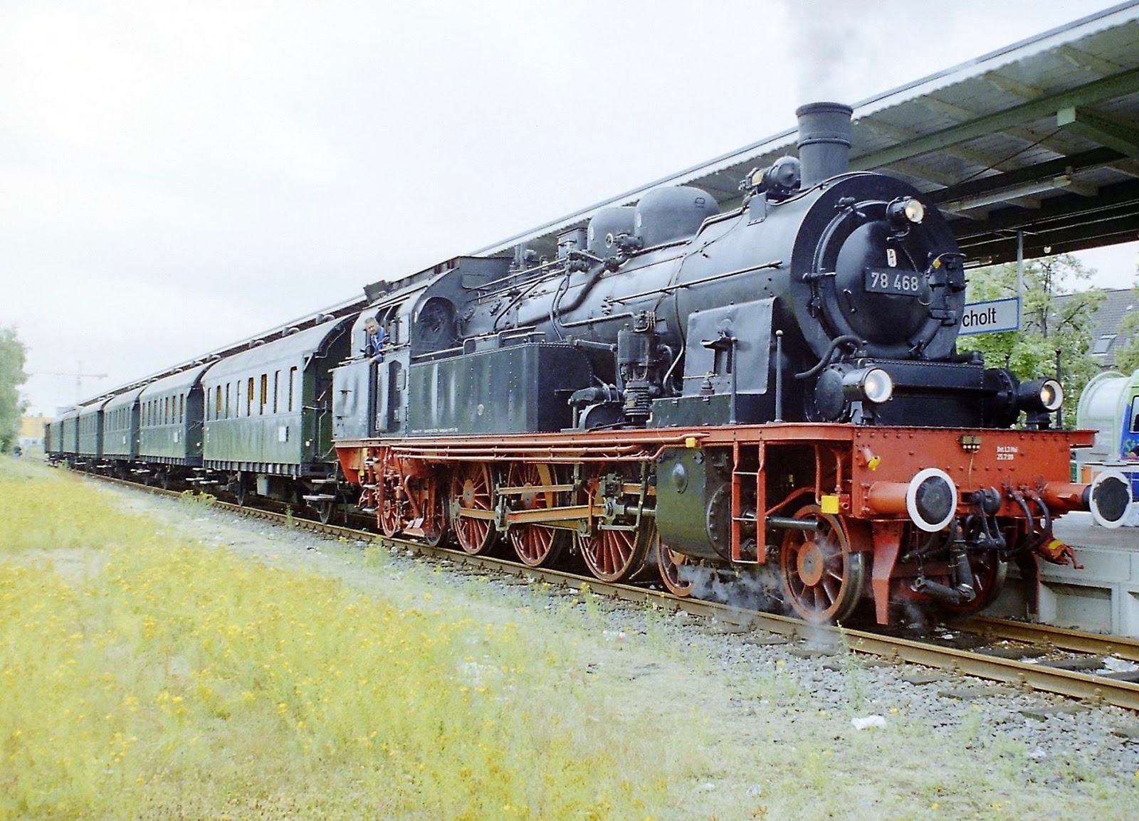 Konigshofen spur nul: Firma MBW kundige in 2019 ein neue BR 78 an im 1/ ...