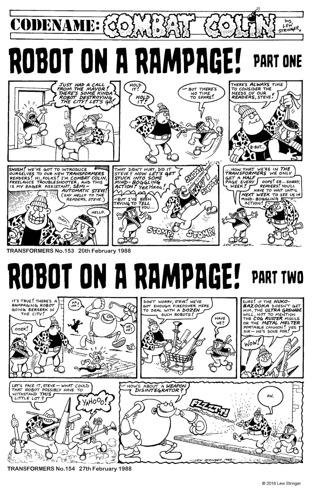 BLIMEY! The Blog of British Comics: Combat Colin No.2 is out now!