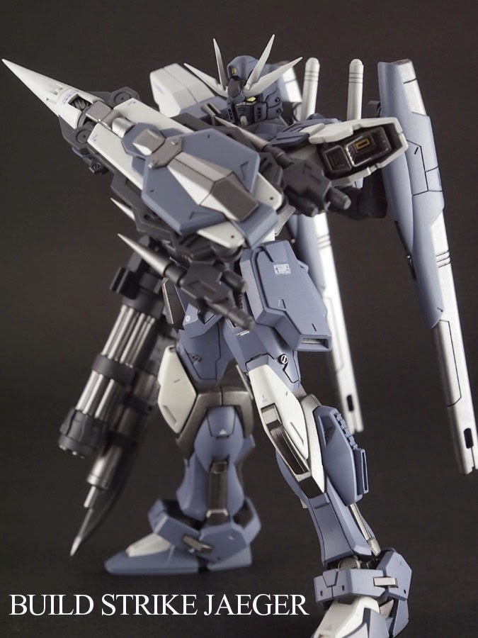 Custom Build: HG 1/144 Build Strike Gundam "Jaeger"