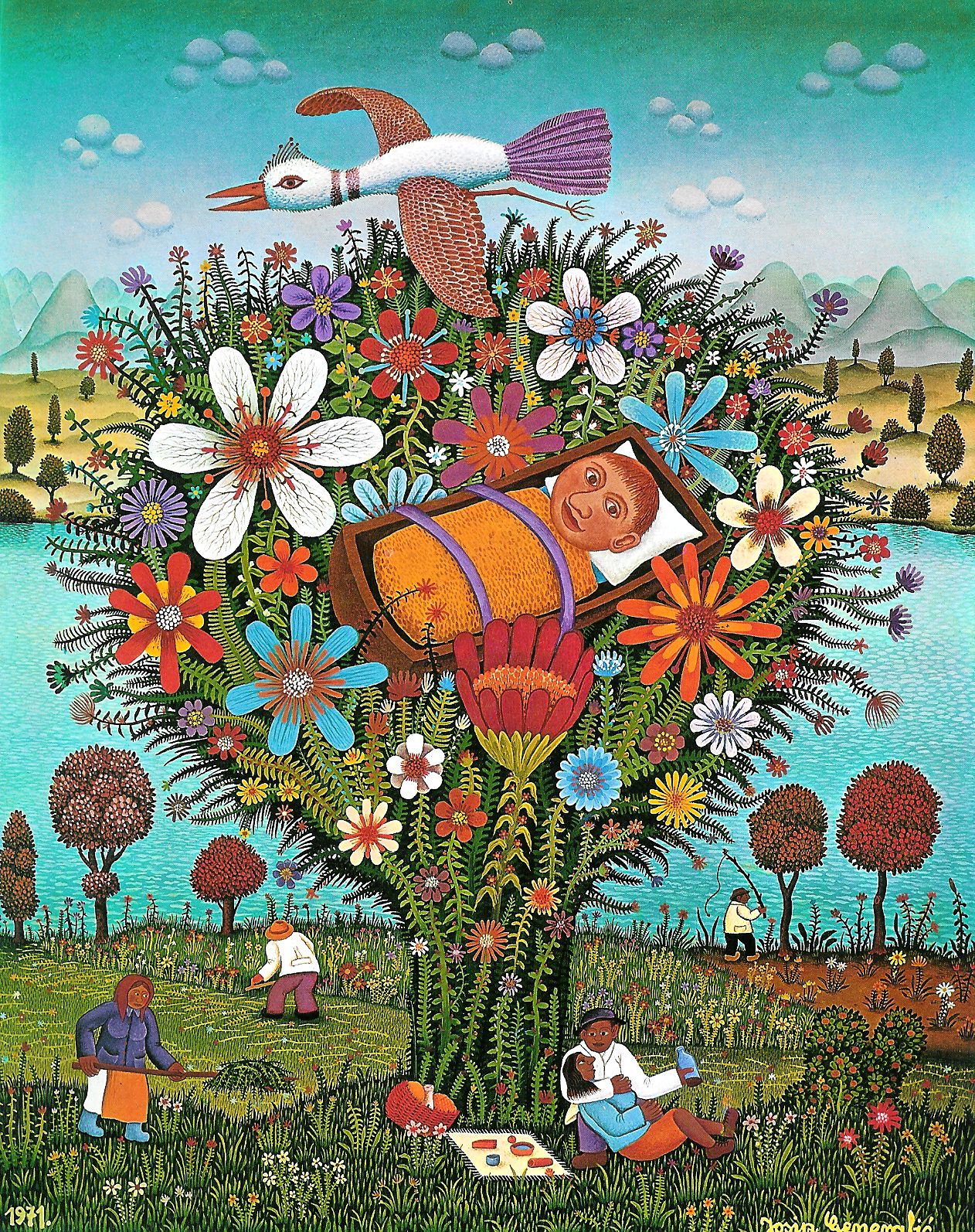 Il mondo di Mary Antony: Josip Generalić (figlio di Ivan Generalic ...