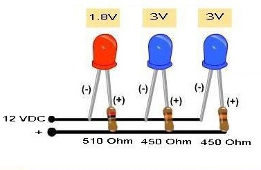 UNICORN LED SIGN: Menghitung Resistor LED