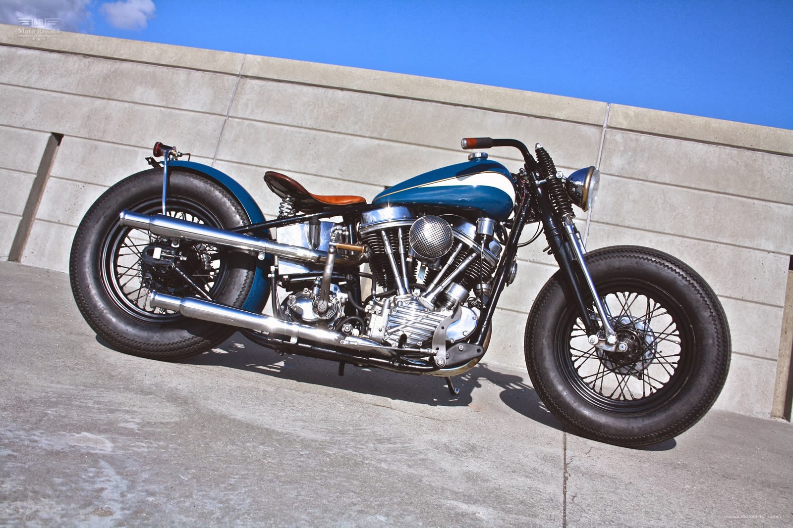 biker excalibur II: 48 custom Panhead by JAMESVILLE