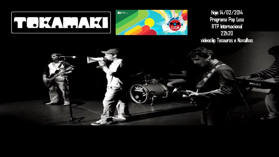 Tesouras e Navalhas videoclip banda Tokamaki RTP Internacional programa ...