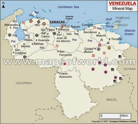 Minerales ene Venezuela