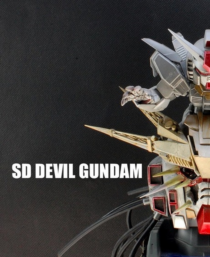 Custom Build: SD Devil Gundam