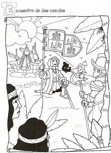 Actividades Escolares: ACTIVIDADES PARA EL 12 DE OCTUBRE