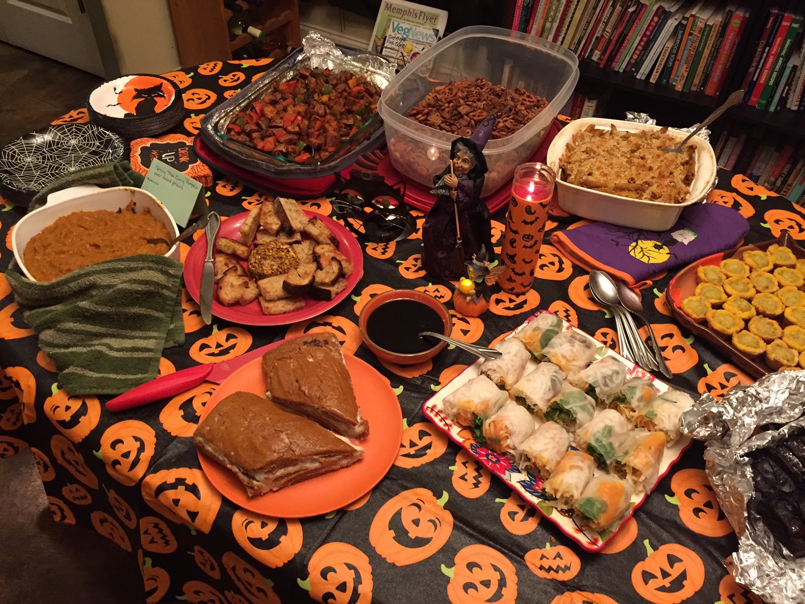 Vegan Crunk: 36th Birthday Witches' Ball & Pumpkin Potluck