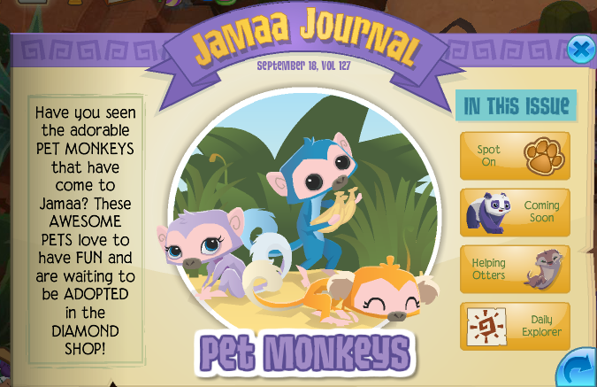 Animal Jam Community Blog: Jamaa Journal Vol. 127