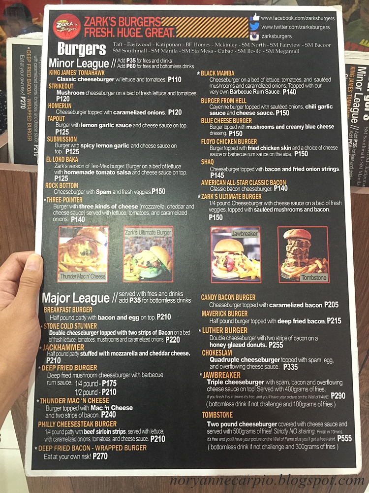 A wANNEderful Life: Zark's Burger - The Greasier, The BETTER!