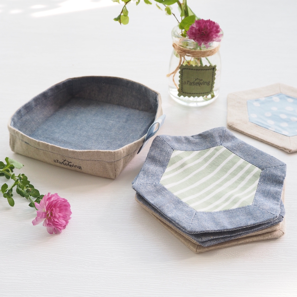 DIY Hexagon Coaster ~ Free-Tutorial.net